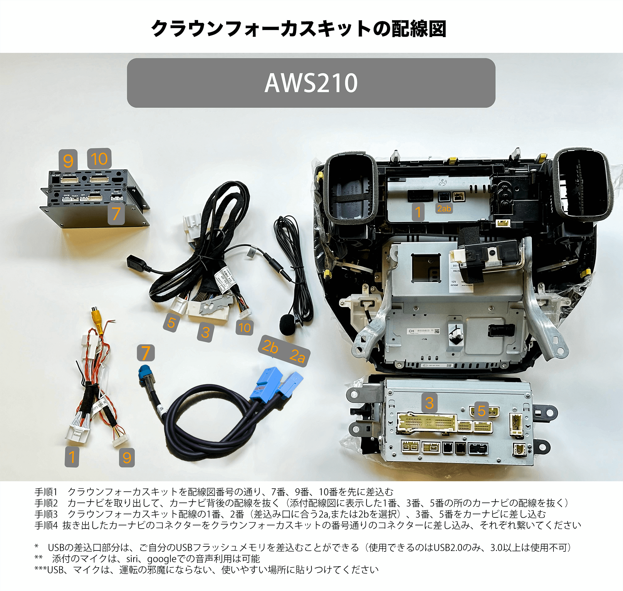 AWS210 取扱説明書 - クラウンフォーカス